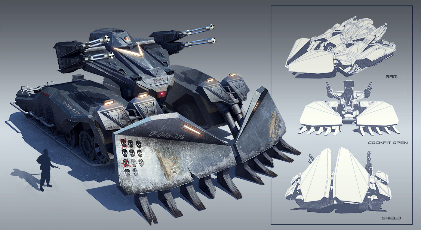 ArtStation - Tank Design
