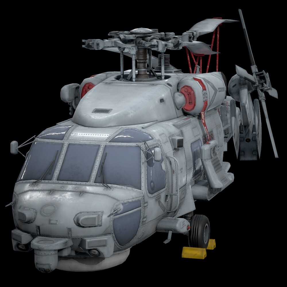 ArtStation - Sikorsky S-70B