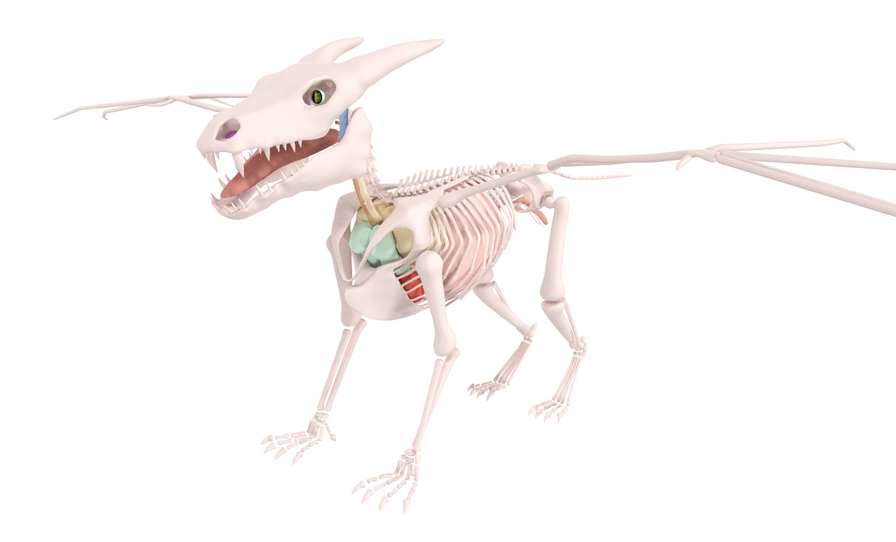 ArtStation - Anatomy of a Dragon