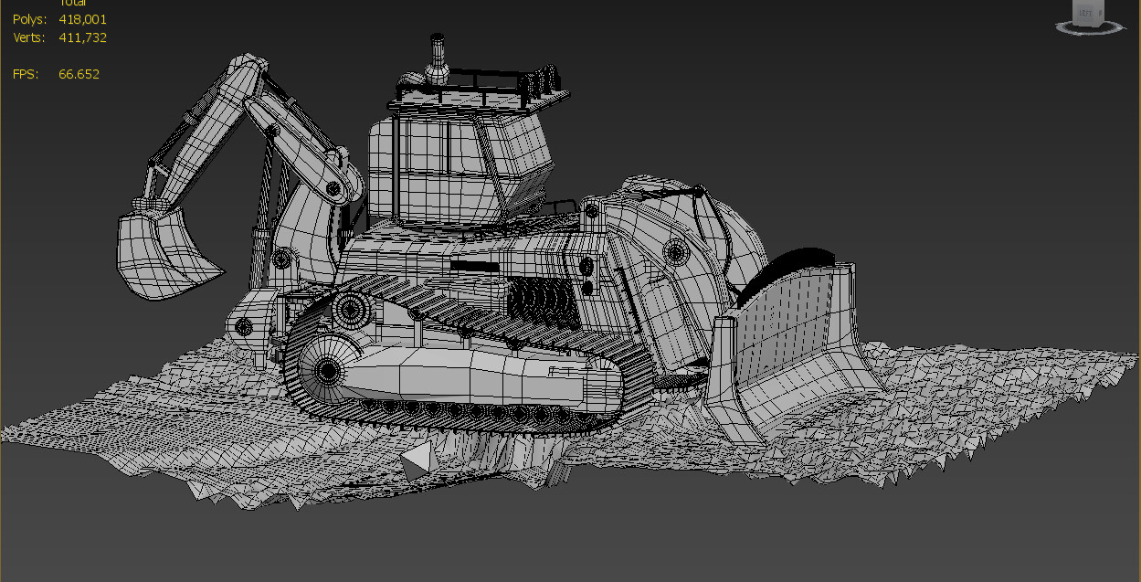 ArtStation - jcb machine