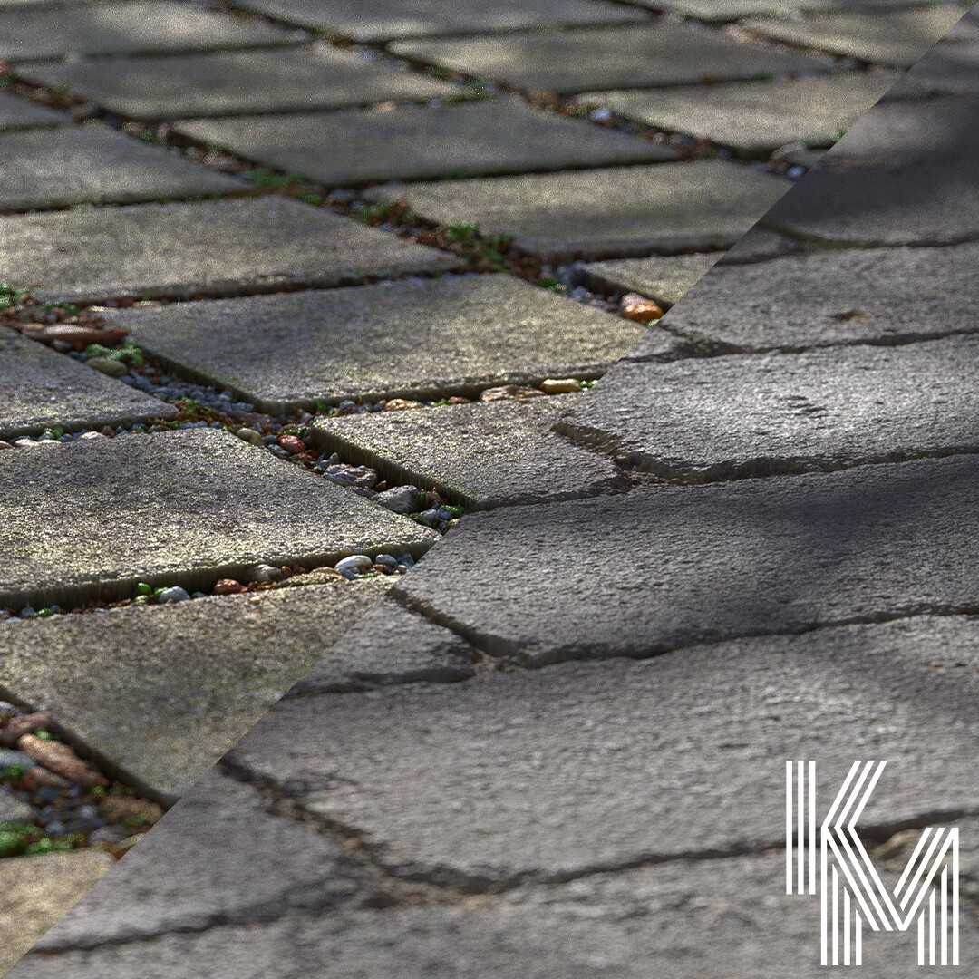ArtStation - Pavement Textures| Photoscanned