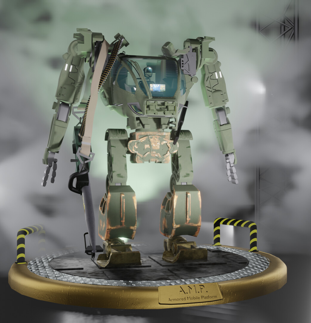 ArtStation - Amp Suit Avatar
