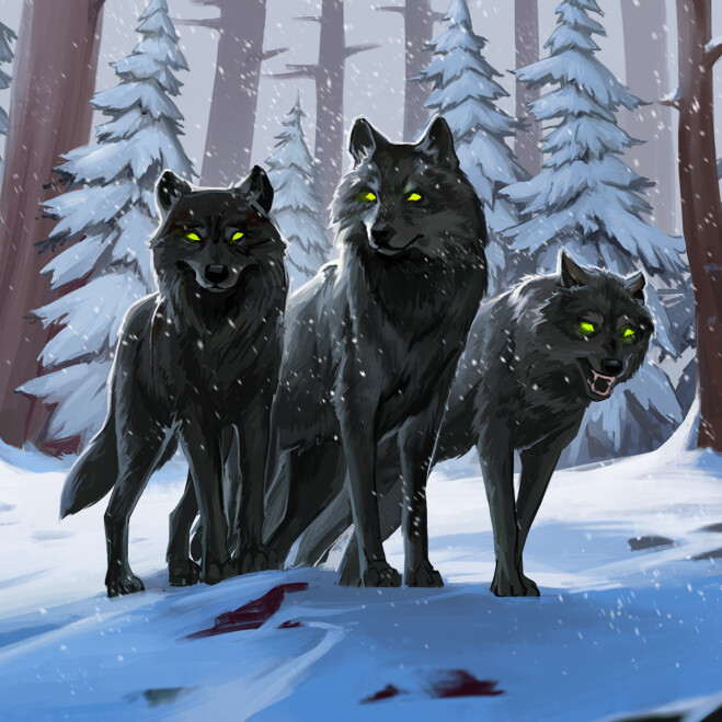 ArtStation - Winter hunters