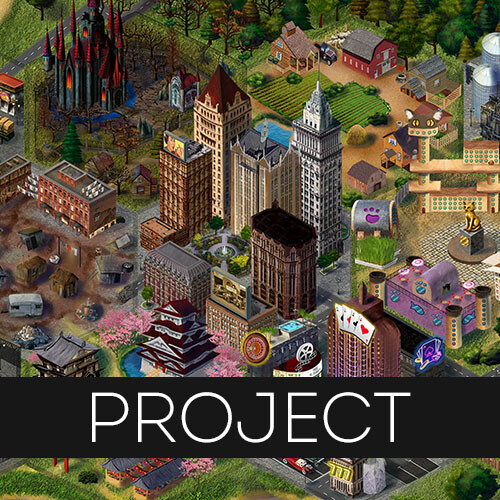 ArtStation - Map for Mafia game