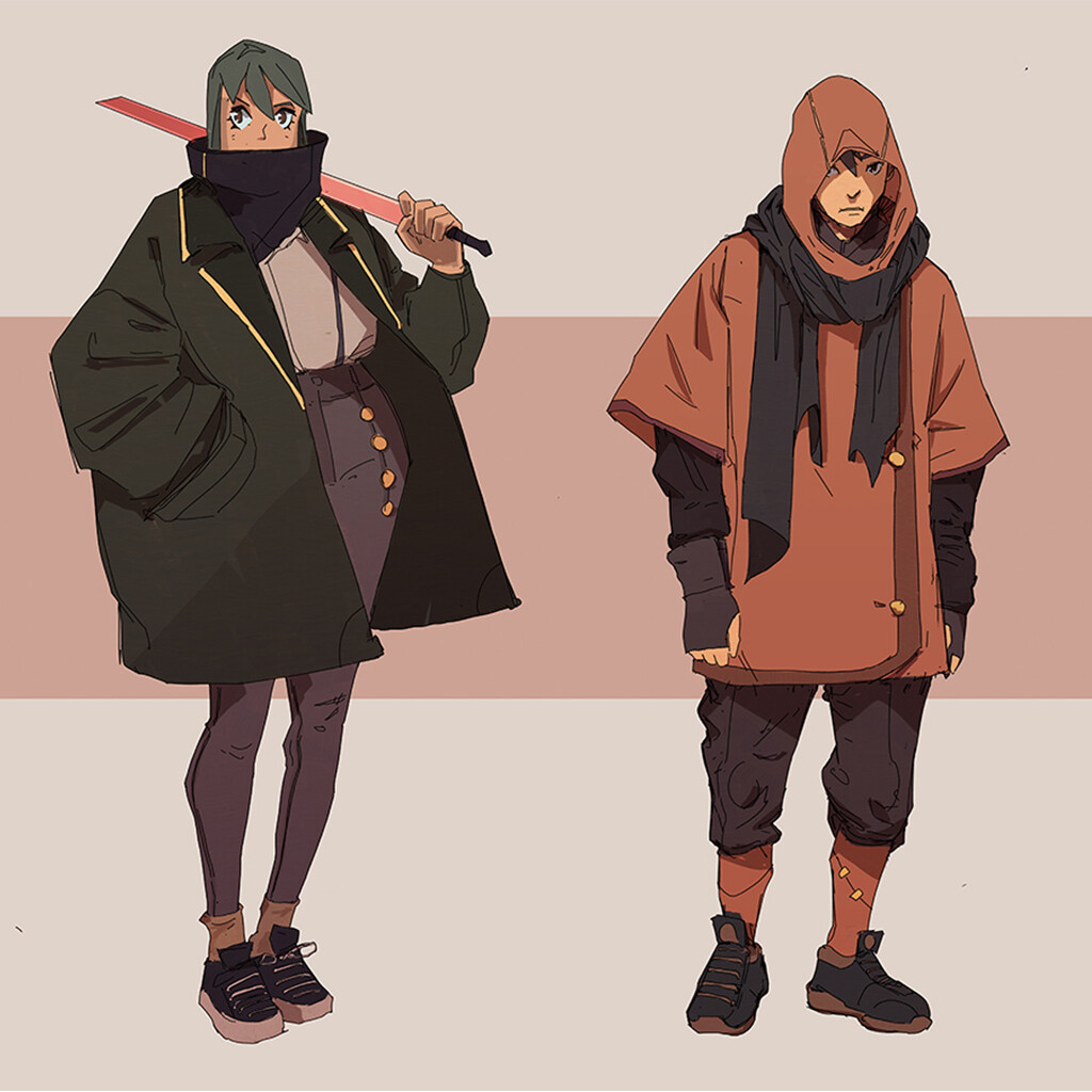 ArtStation - Lockdown Project - Characters