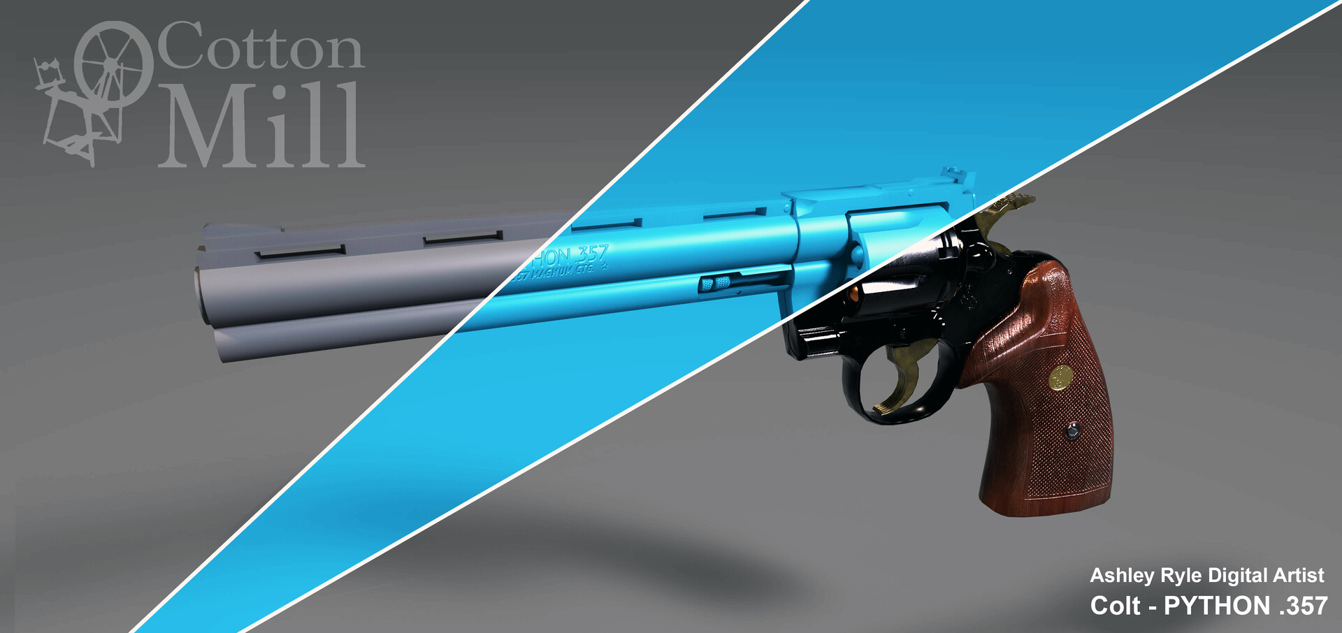 ArtStation - Colt Python .357