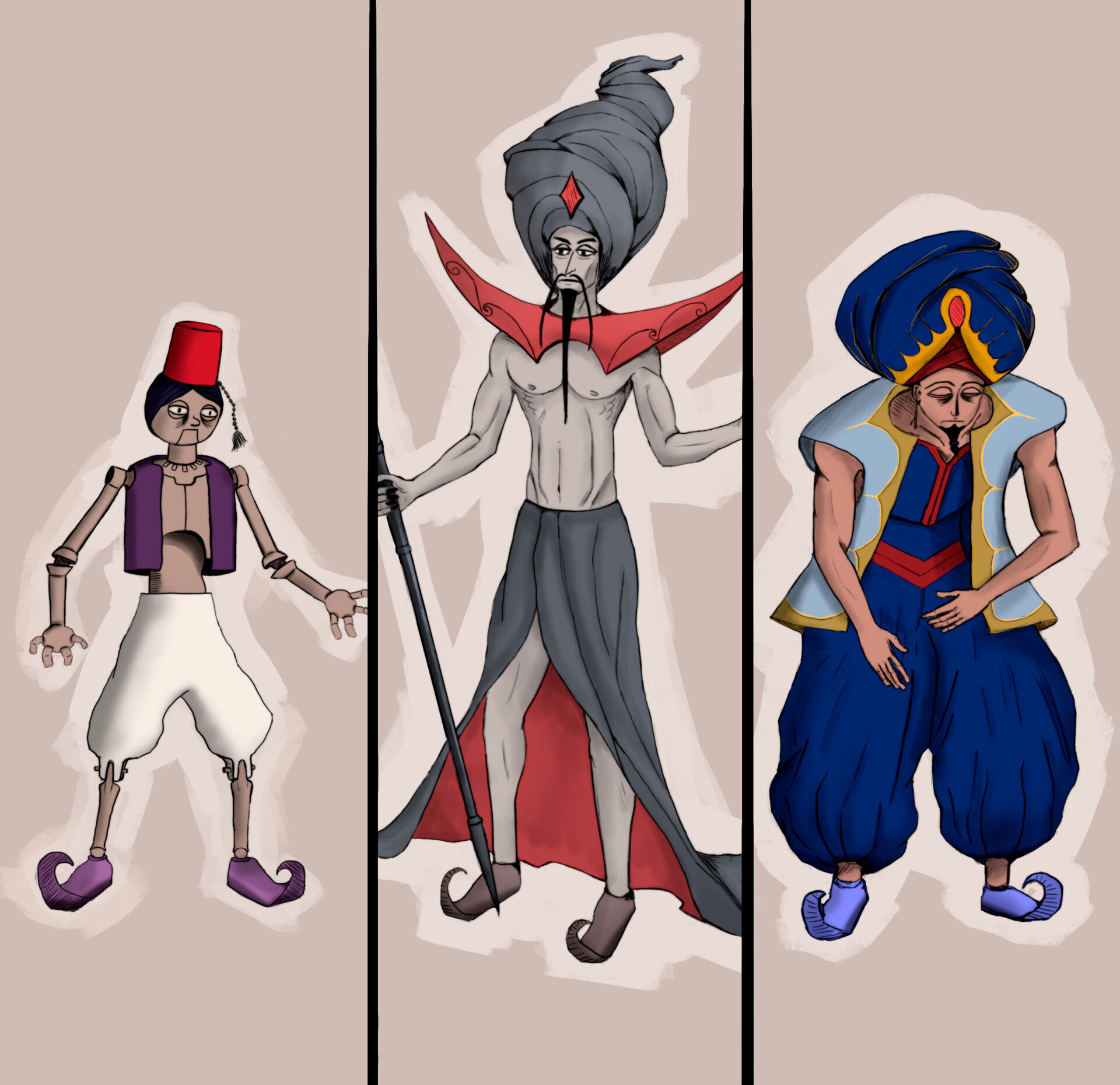 ArtStation - Alladin and the Magic Lamp