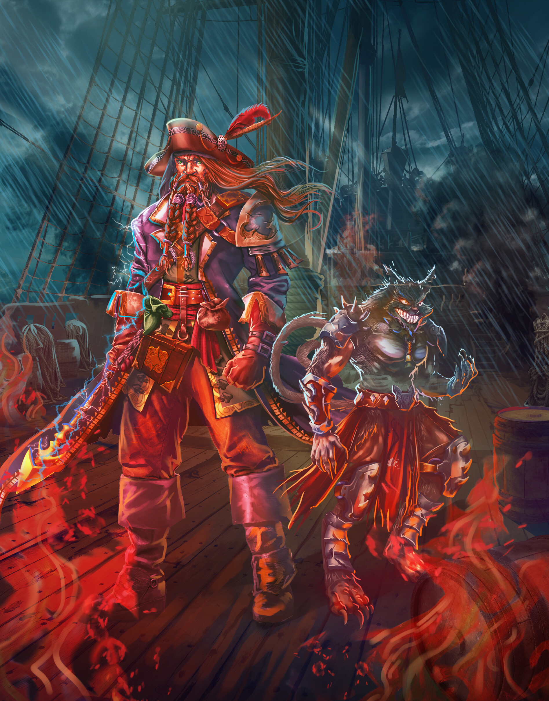 ArtStation - In Flames