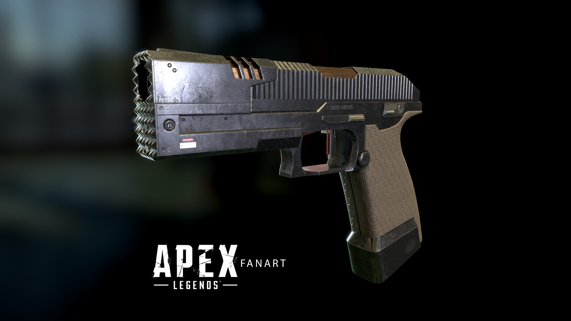 ArtStation - P2020 Pistol