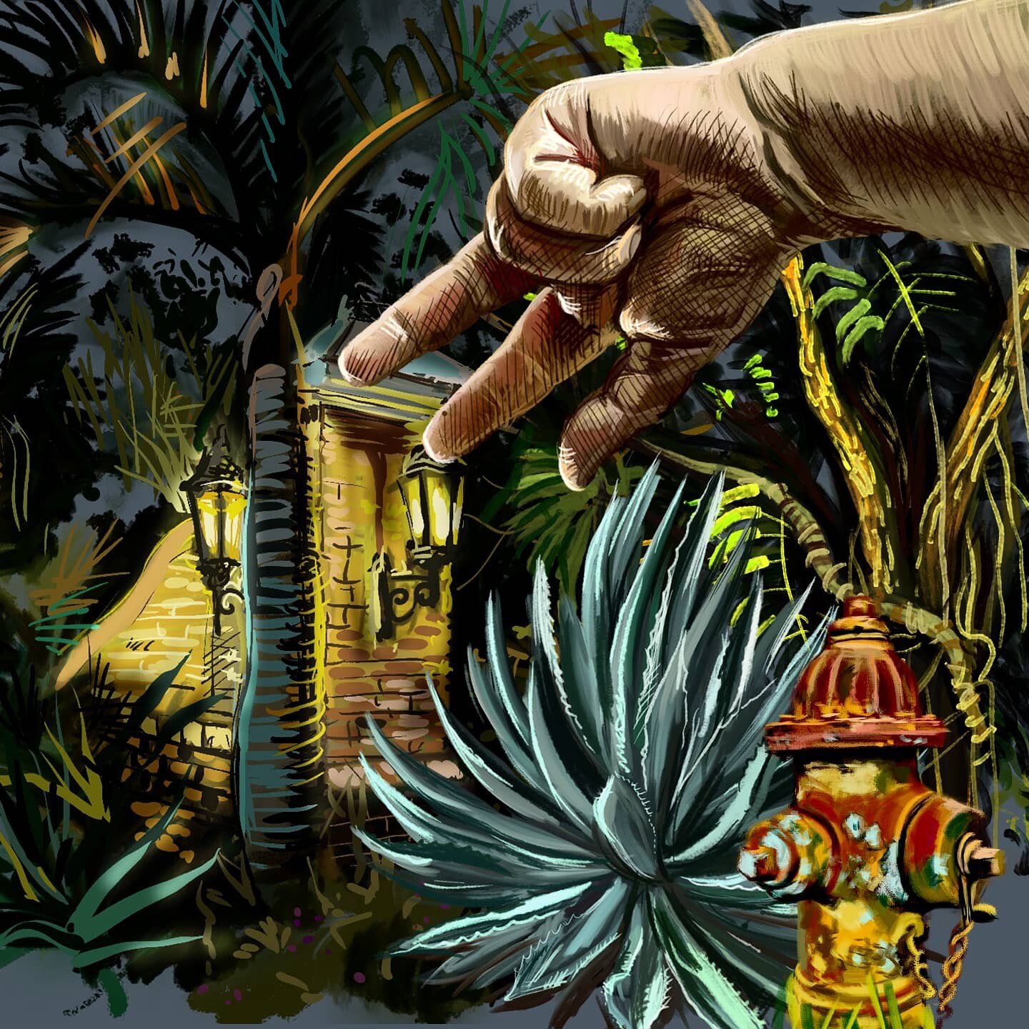 ArtStation - Evening Walk