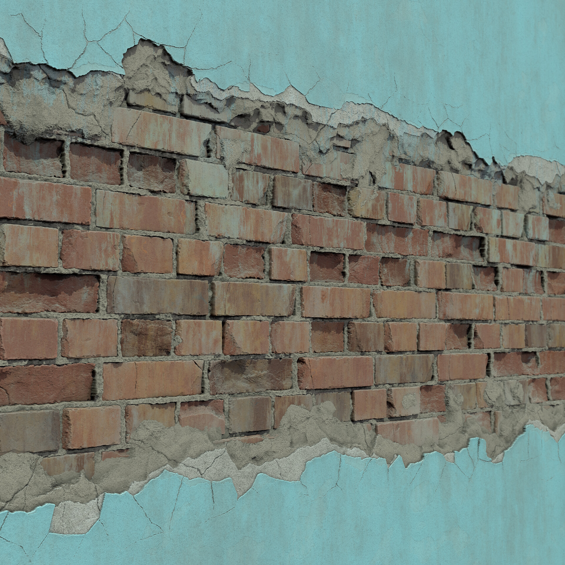 ArtStation - Plaster wall