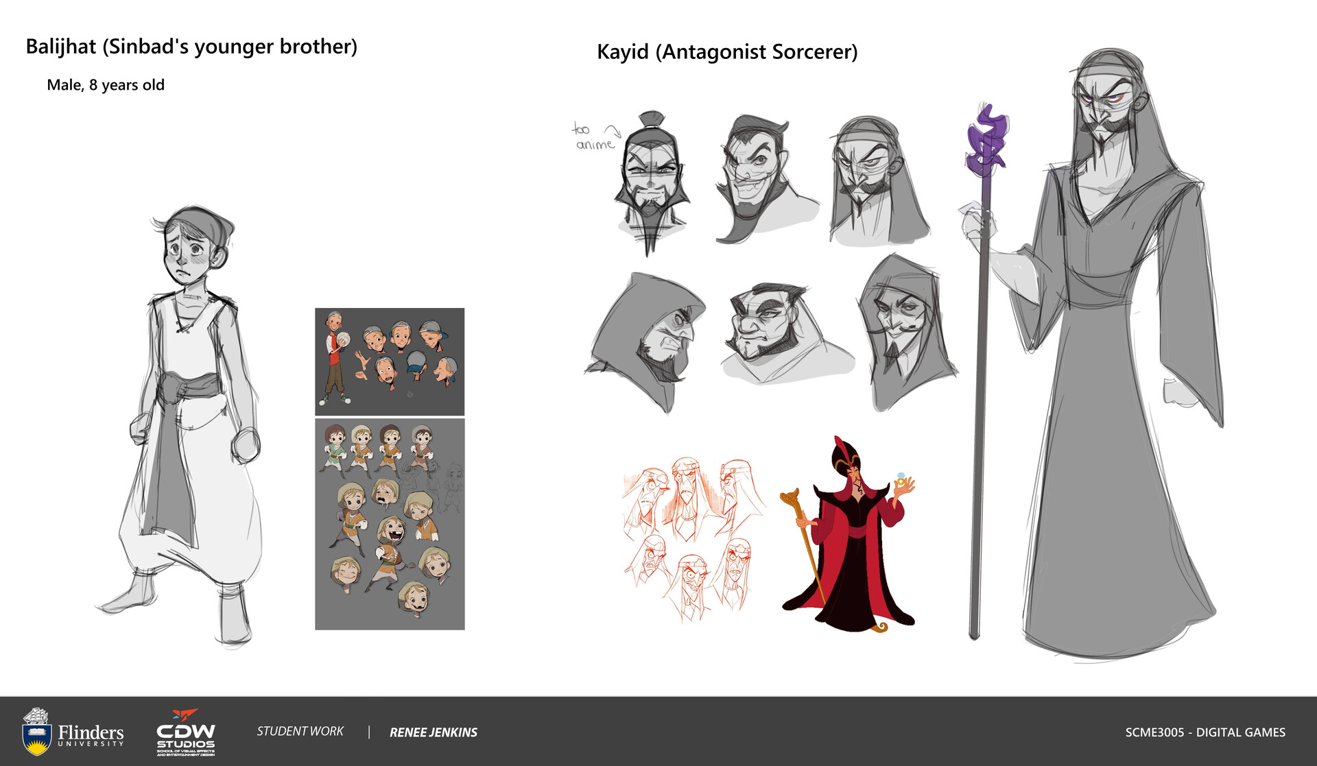 ArtStation - Project Sinbad: Character Designs