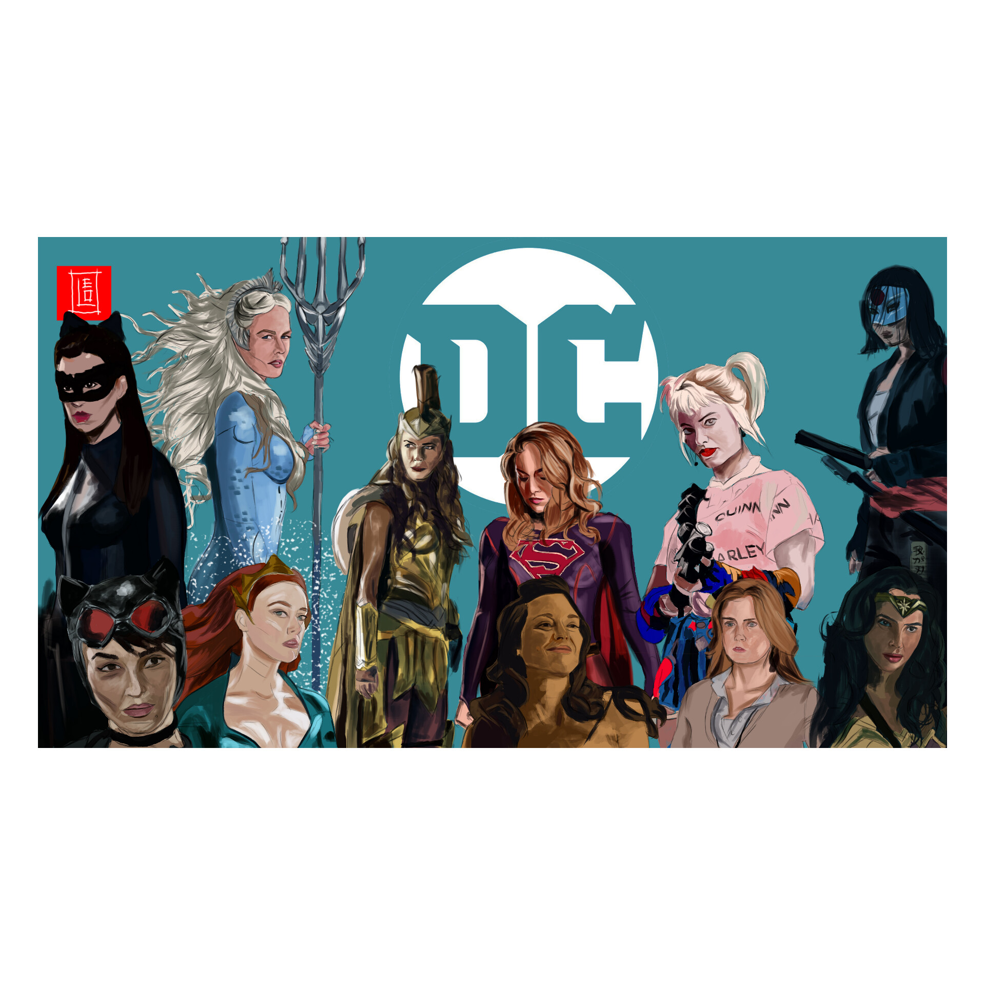 ArtStation - DC QUEENS