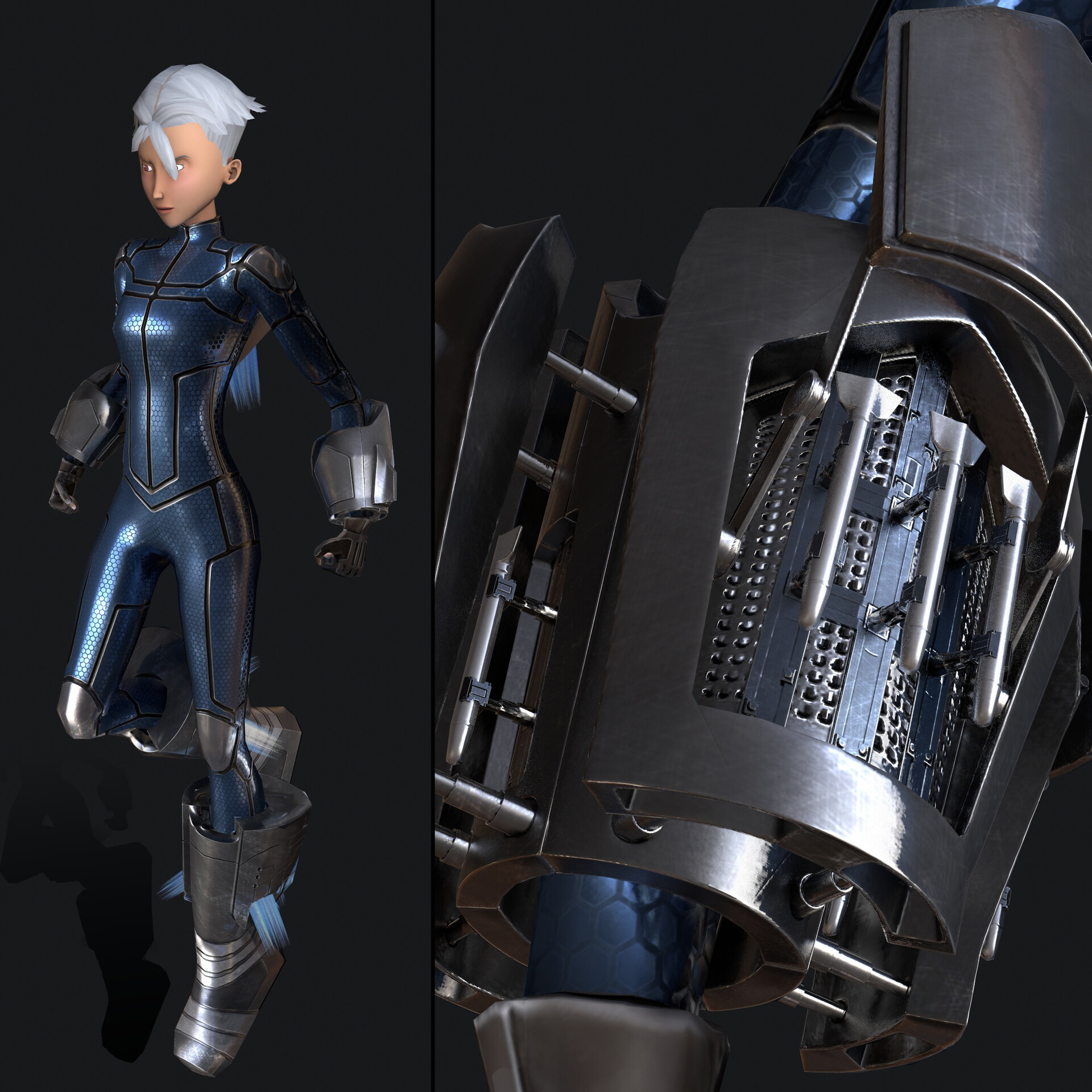 ArtStation - 3D Character Sci-fi Concept