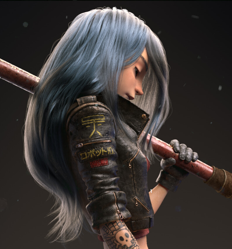 ArtStation - Post Apo Girls 24