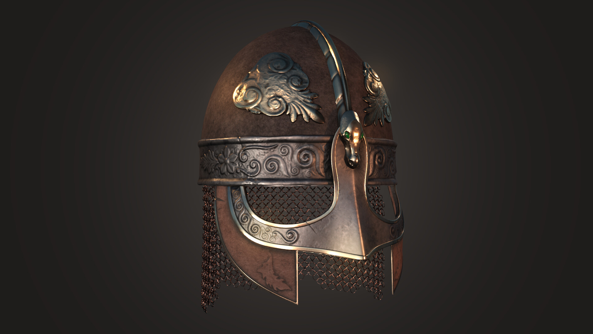 ArtStation - LOTR Helmet Asset