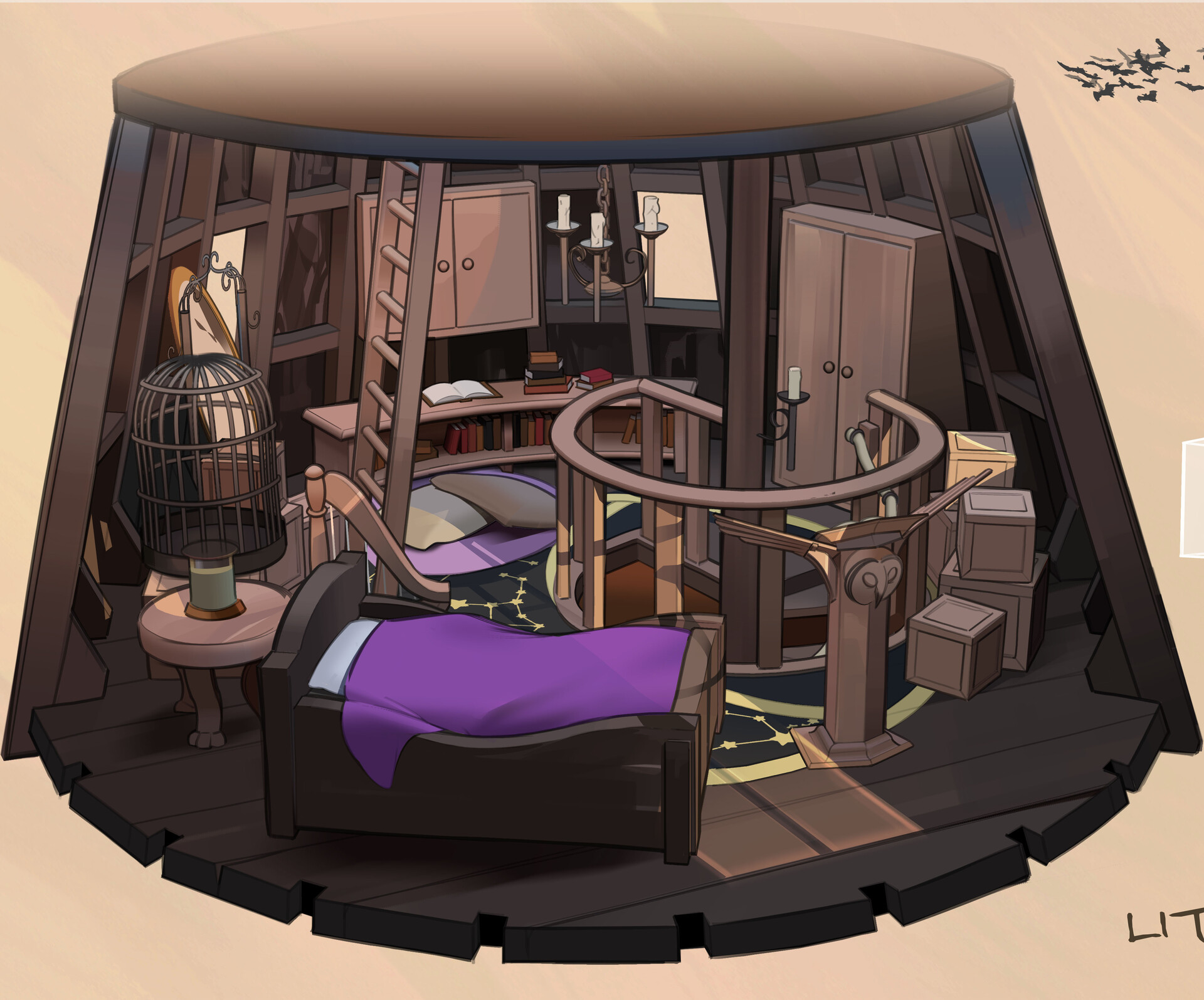 ArtStation - Little Witch's House