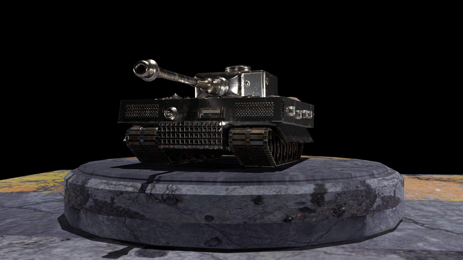 ArtStation - Hybrid tank ( PannzerIV x Tiger )