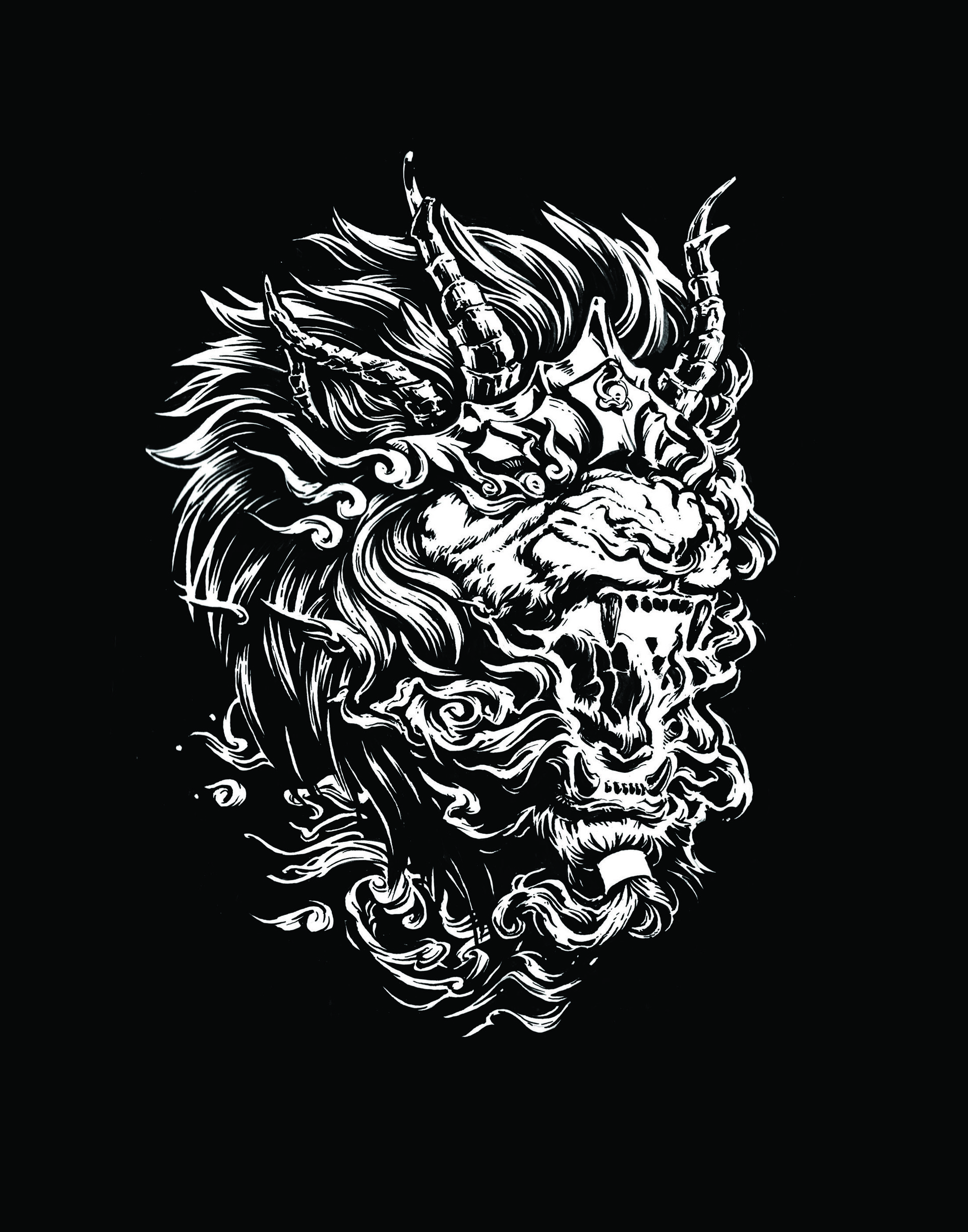 ArtStation - NIAN 2020 - Ink