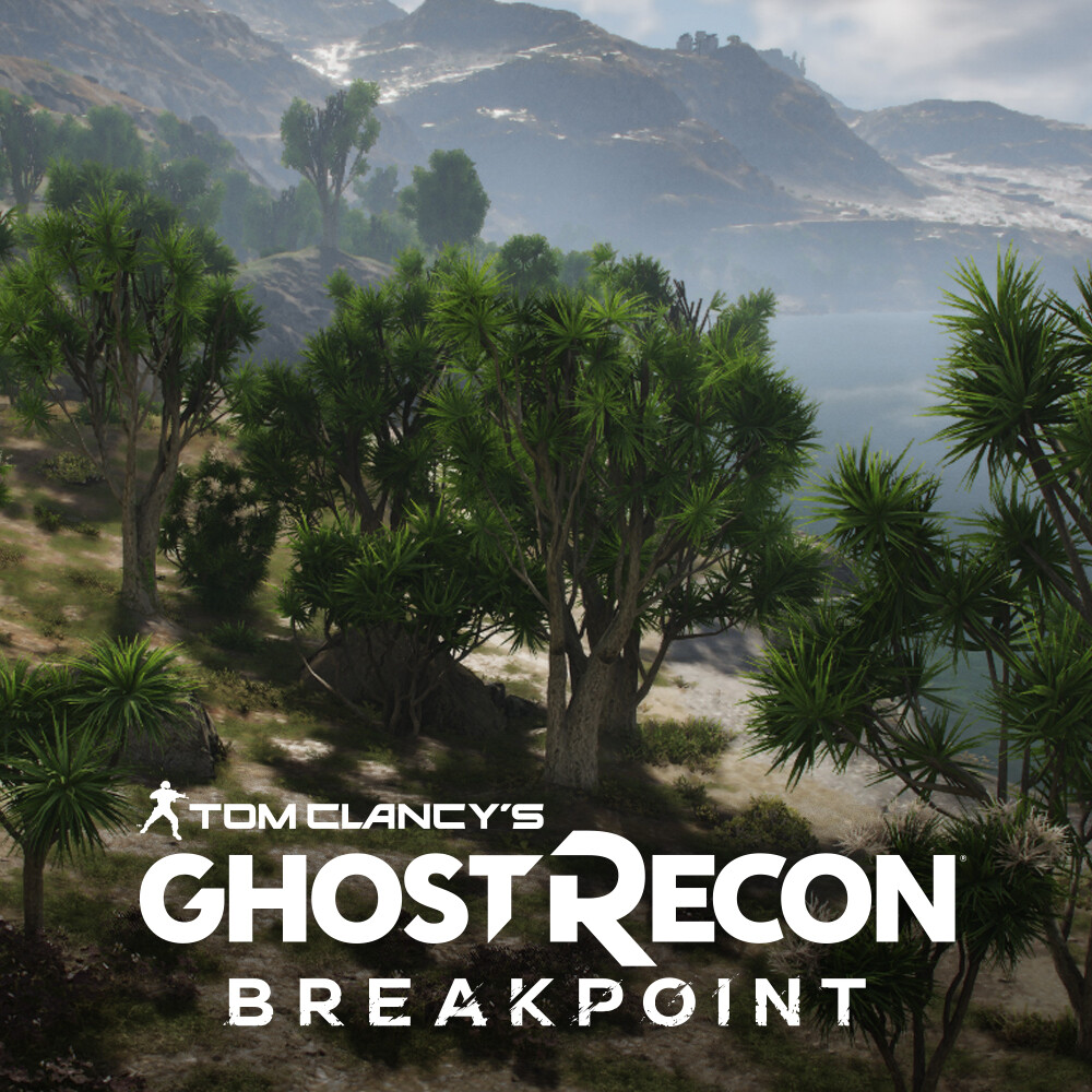 ArtStation - Ghost Recon Breakpoint Cabbage Trees