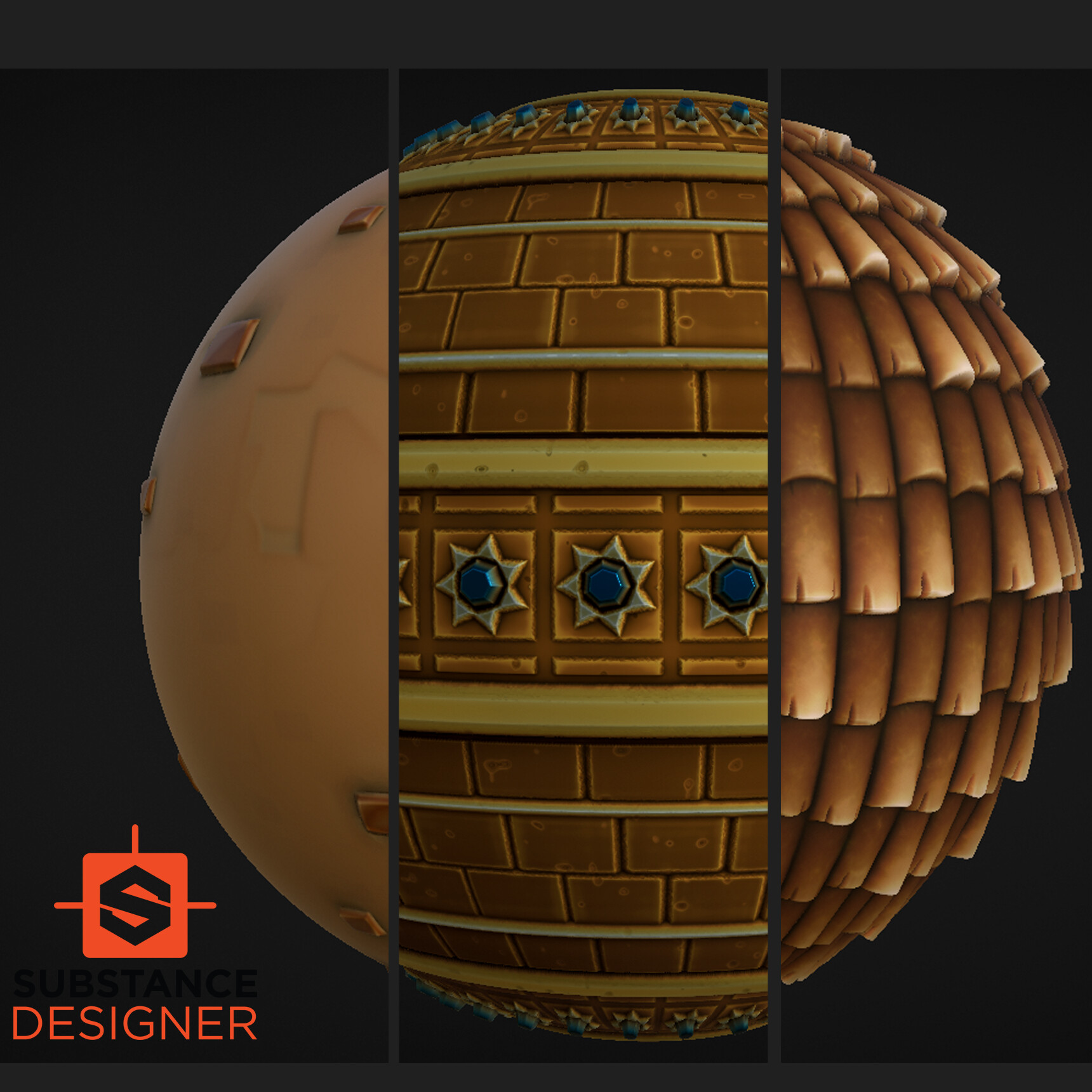 ArtStation - Stylized Materials - Substance Designer