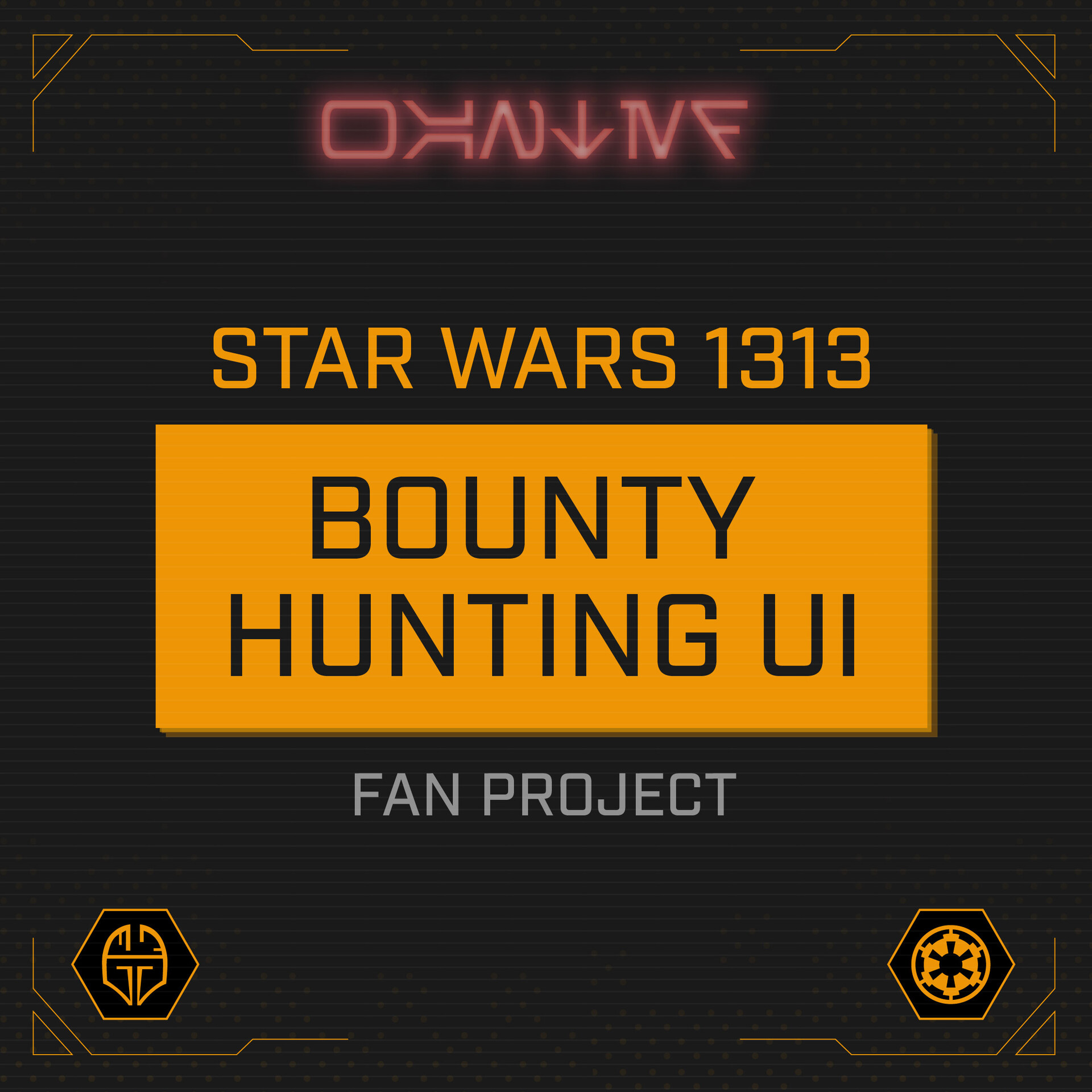 ArtStation - STAR WARS 1313 BOUNTY HUNTING MENU UI