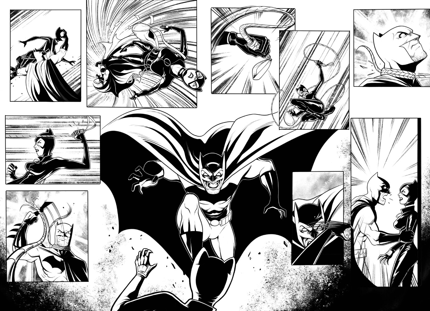 ArtStation - Batman & Catwoman (2020)