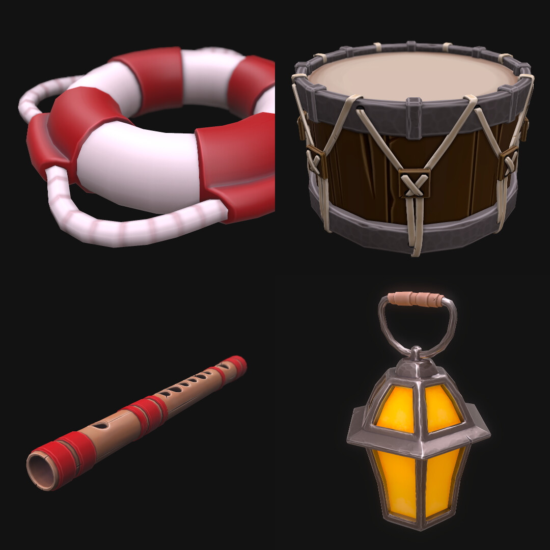 ArtStation - Various Props