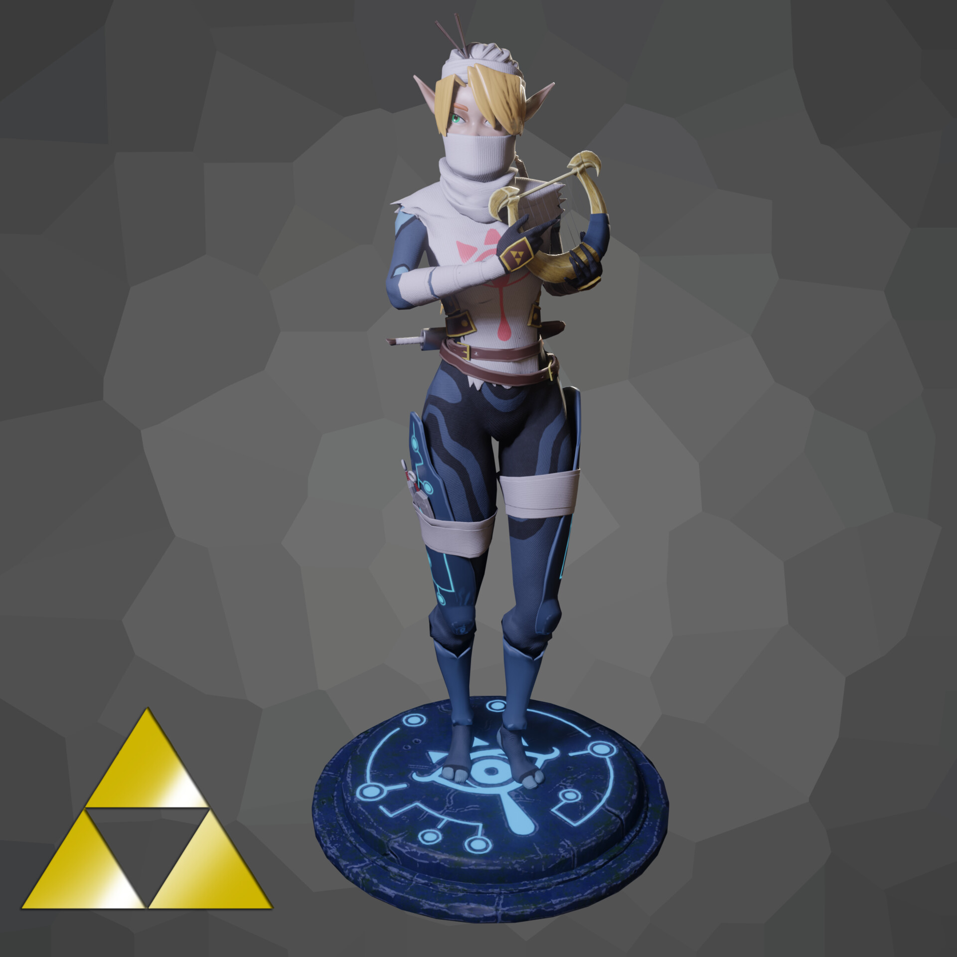 ArtStation - Sheik 3D Fanart