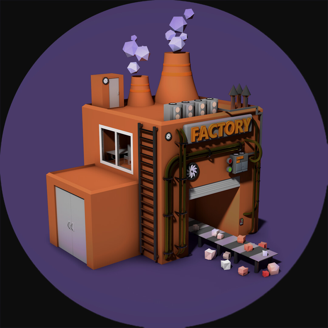 ArtStation - Small Factory