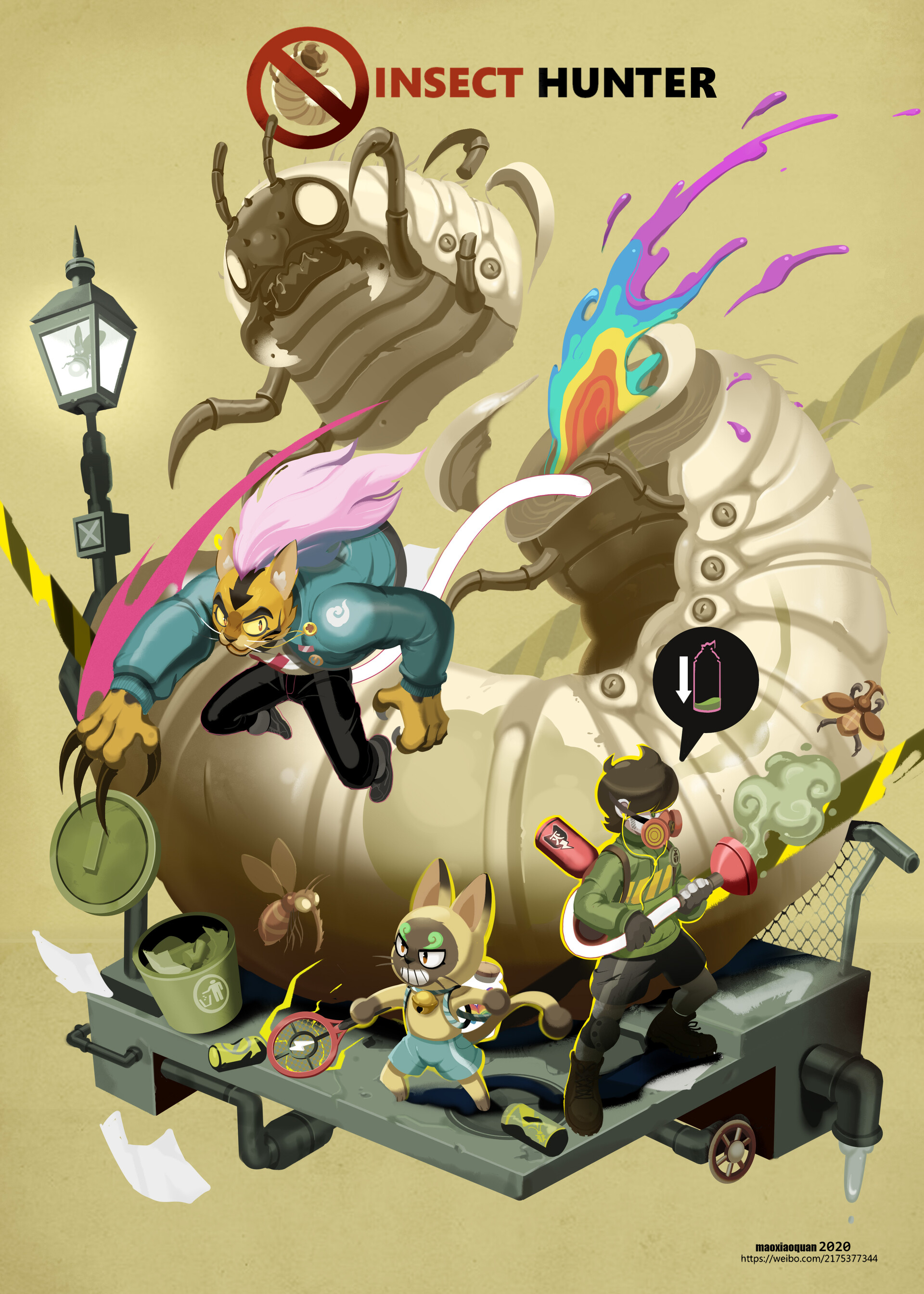 ArtStation - Insect Hunter