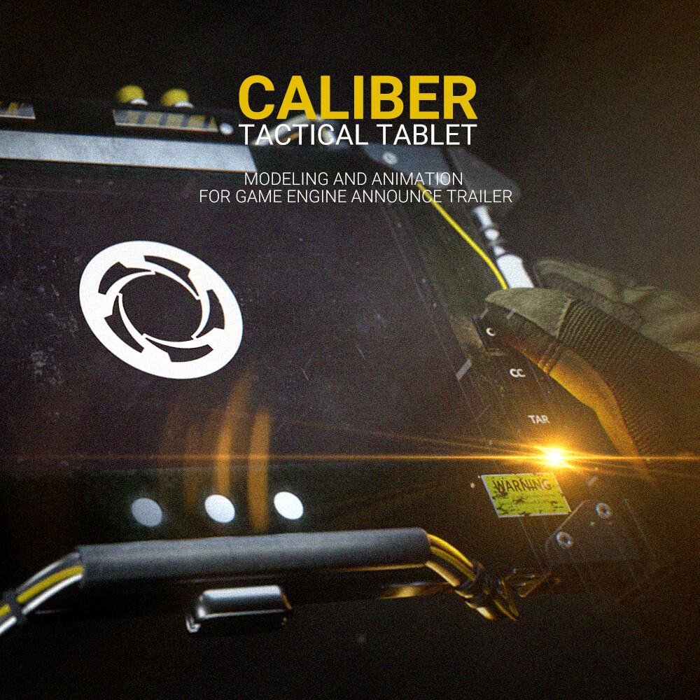 ArtStation - Caliber Tactical Tablet