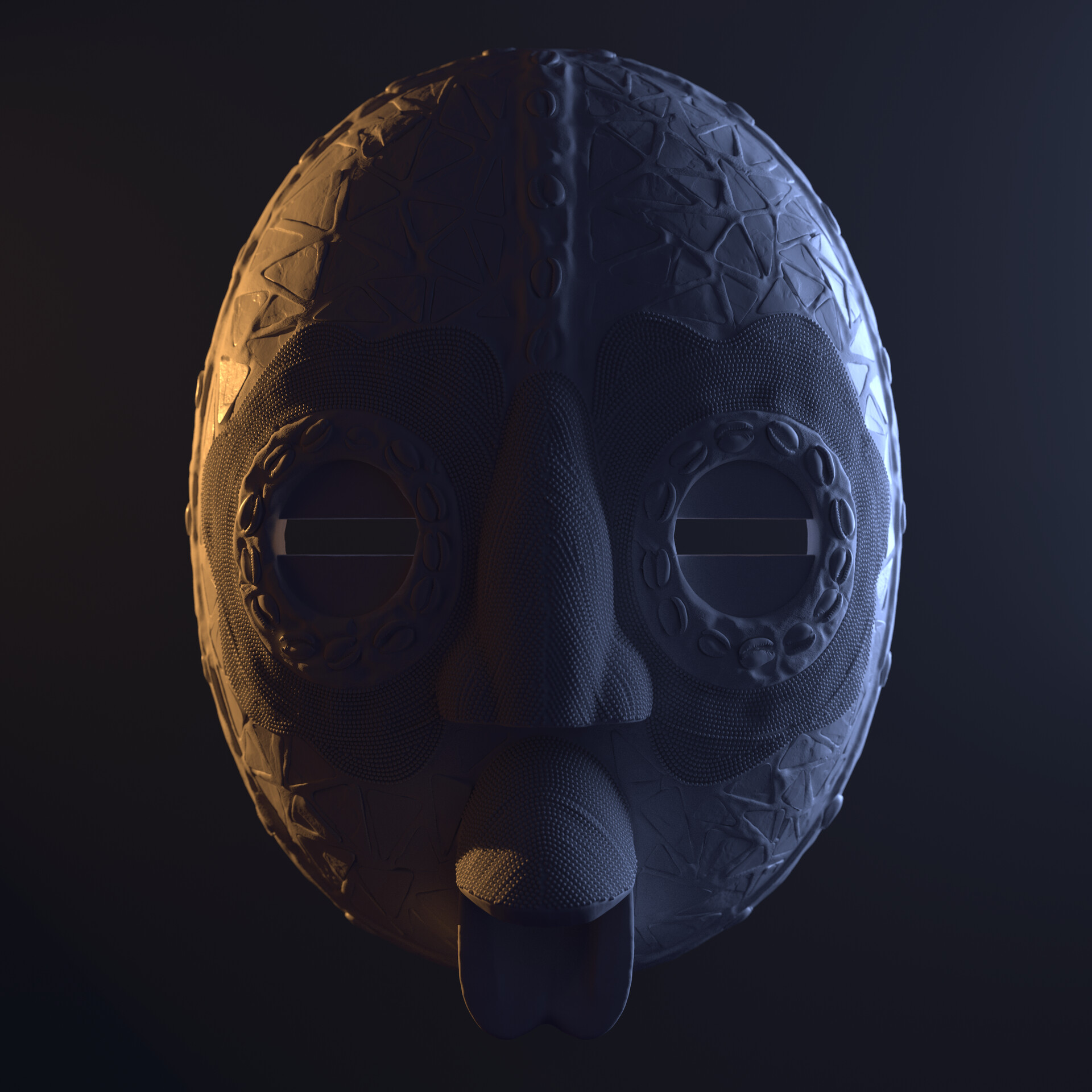ArtStation - Congolese Mask