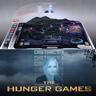 ArtStation - Hunger Games - Scoreboard