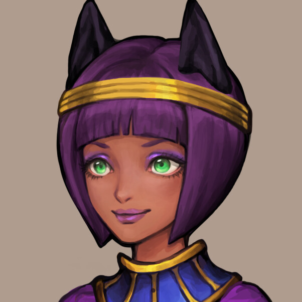 ArtStation - Menat Paper Figure (see description)