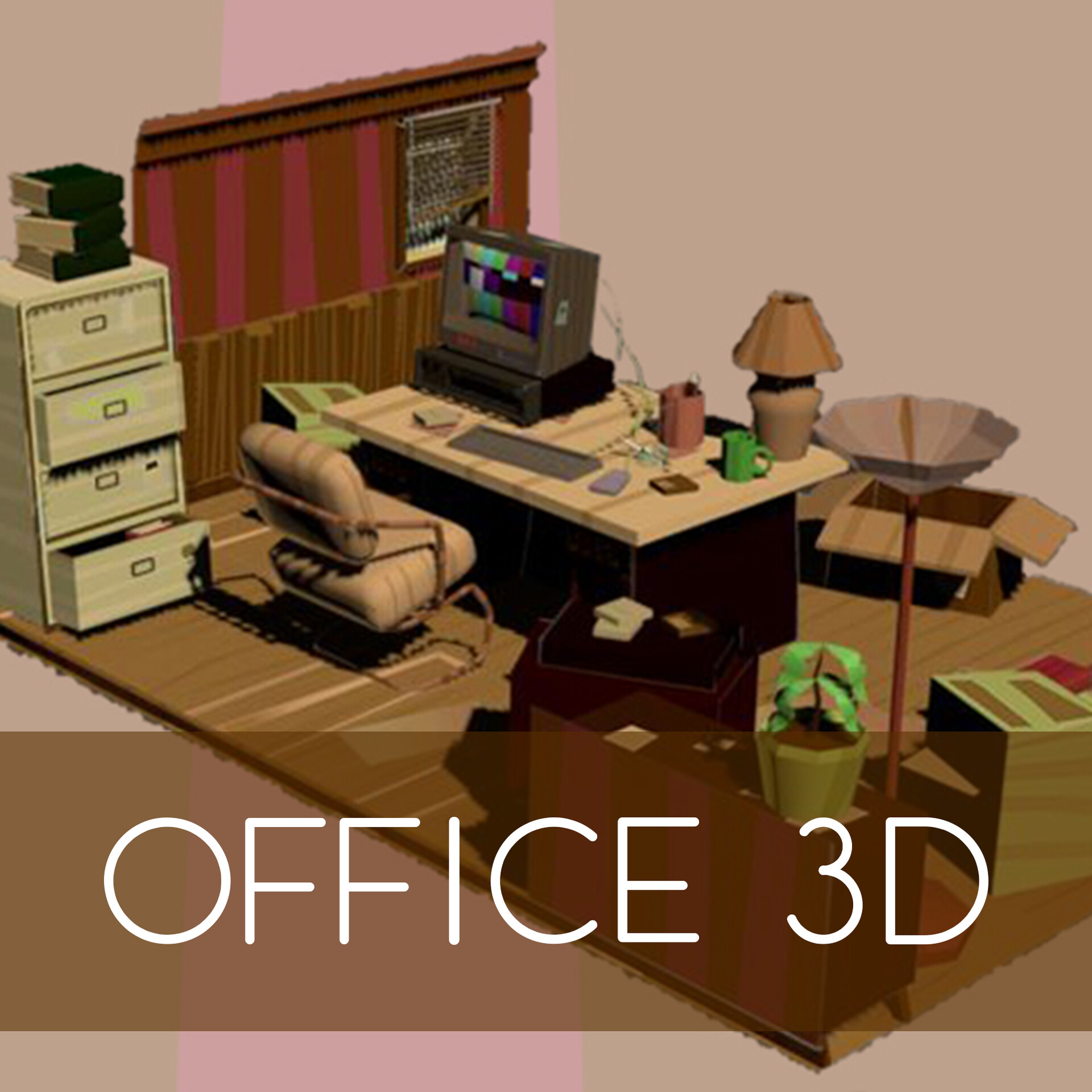 ArtStation - OFFICE 3D