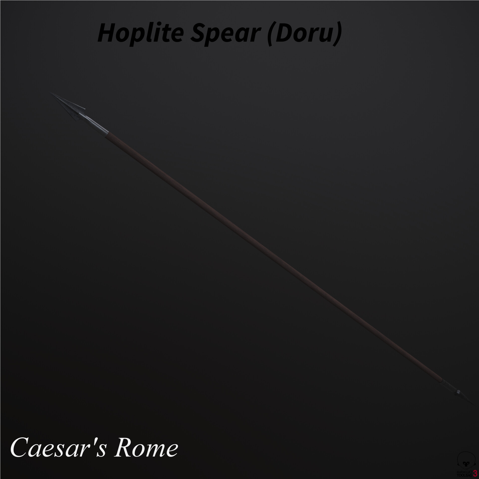 ArtStation - Hoplite Spear (Doru)