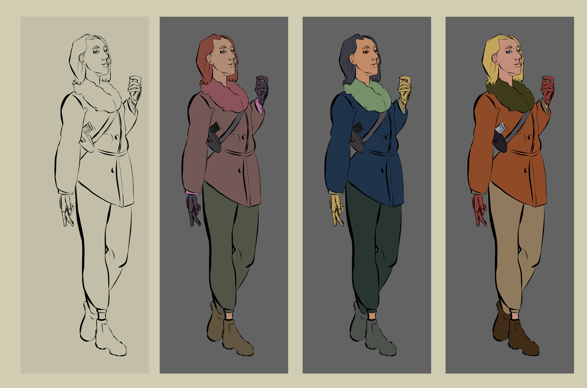 ArtStation - Nadia Character concept