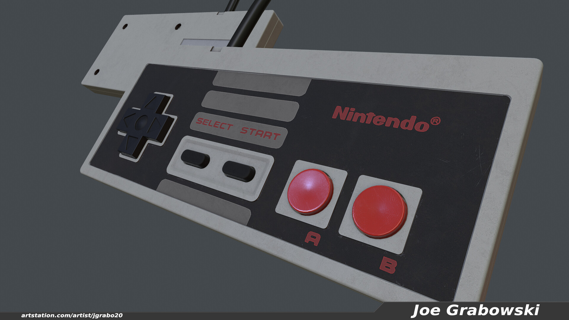 ArtStation - NES Controller