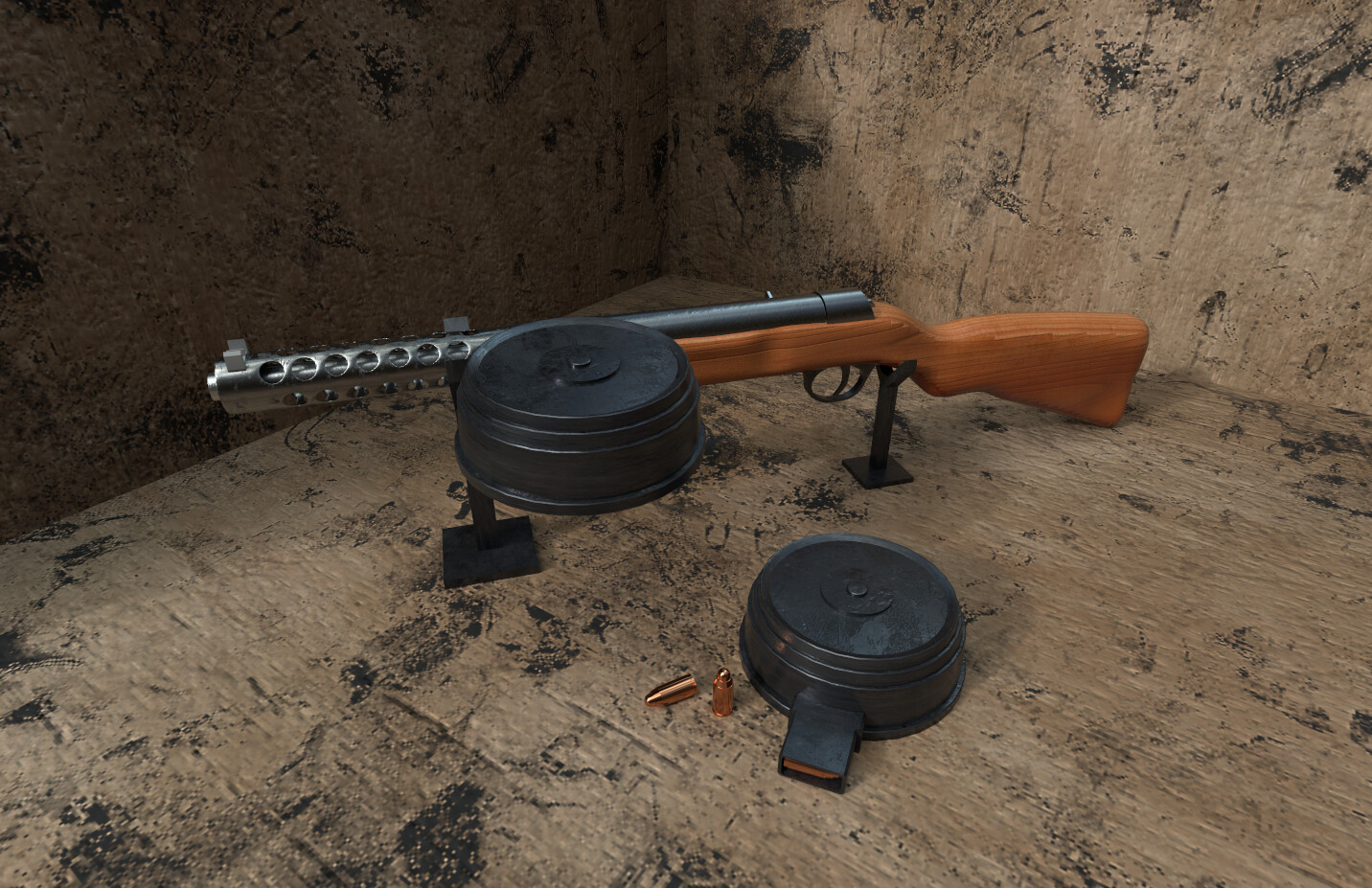 ArtStation - MP-28 drum mag