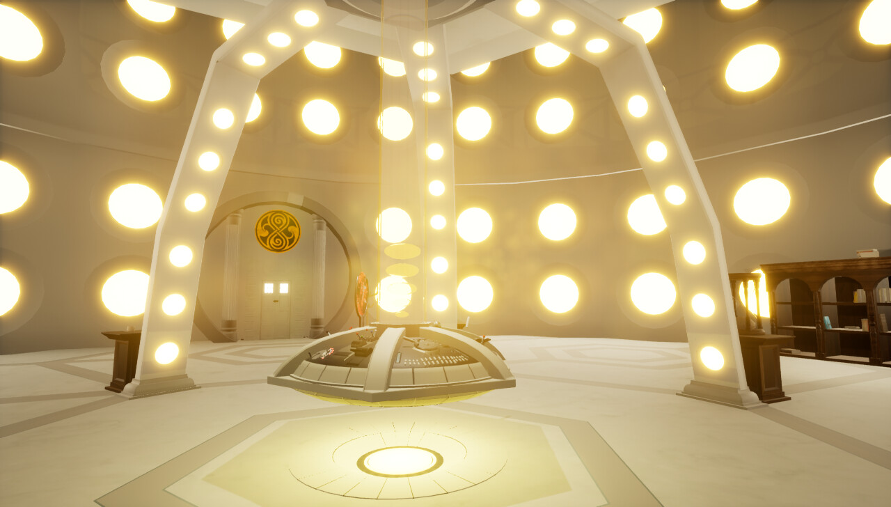 ArtStation - Titan comics 7th doctors Tardis