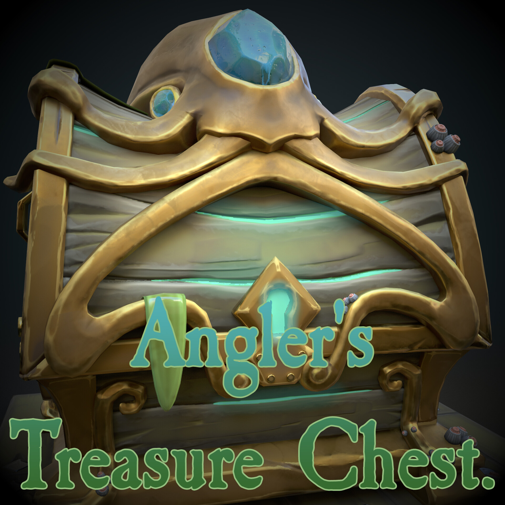 ArtStation - Angler Tressure Chest