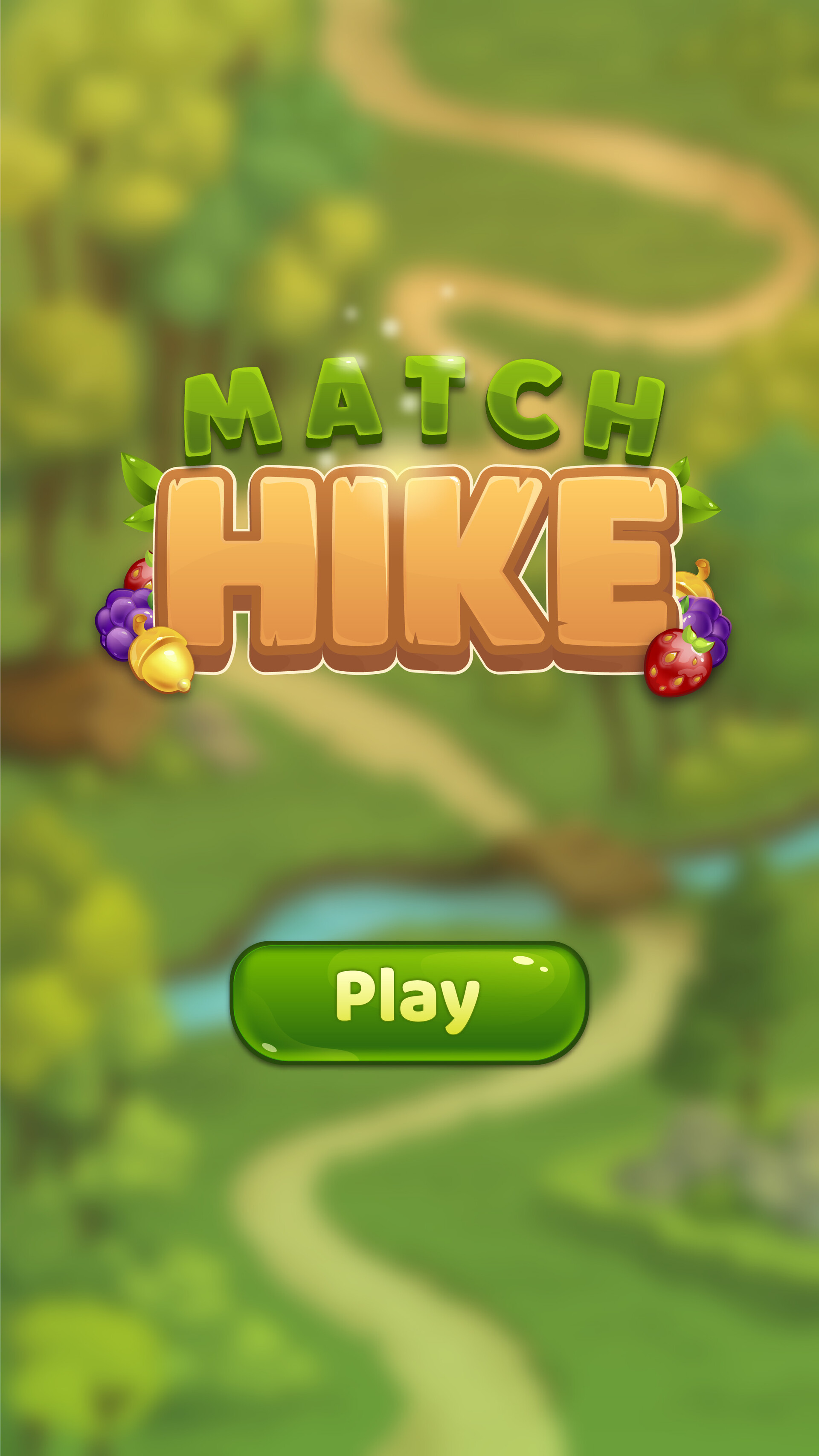 ArtStation - UI/UX for Match3 game, course project.