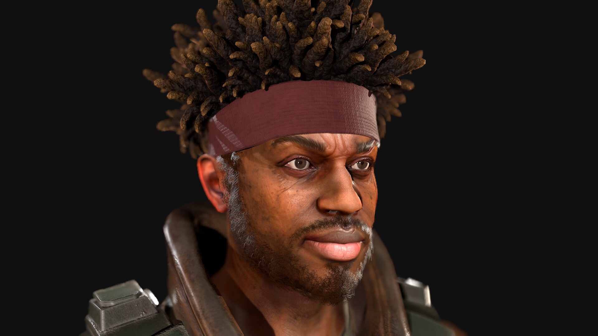 ArtStation - Adam Head Textures