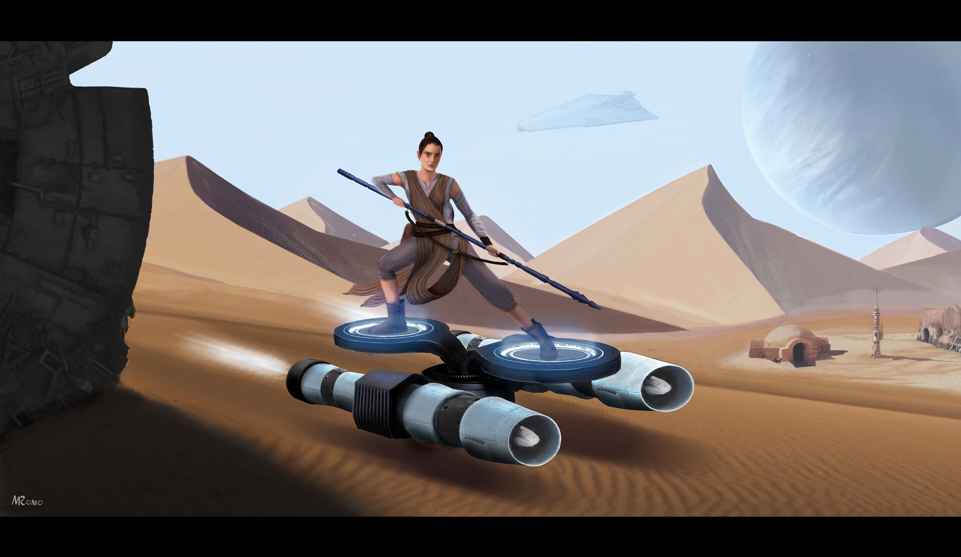 Tony Martin-Romo - Rey - Concept practice.