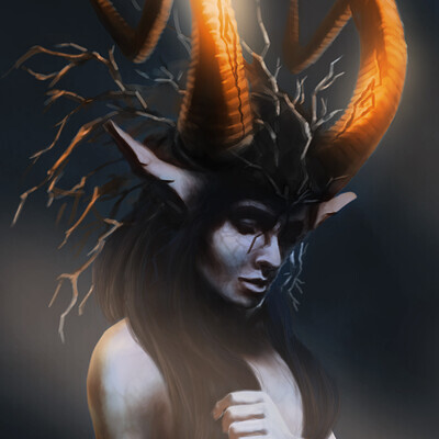ArtStation - Dark forest elf