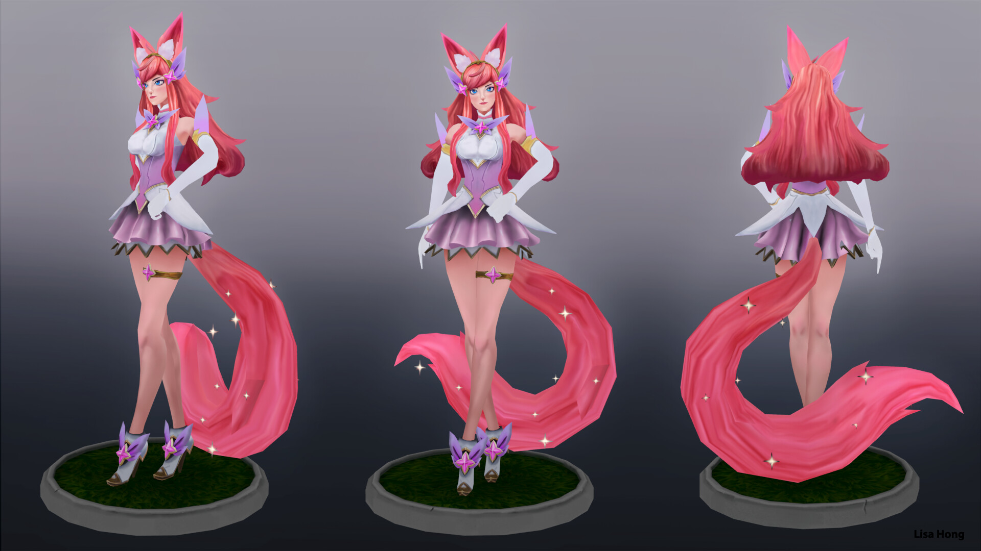 ArtStation - Star Guardian Ahri Fan Art