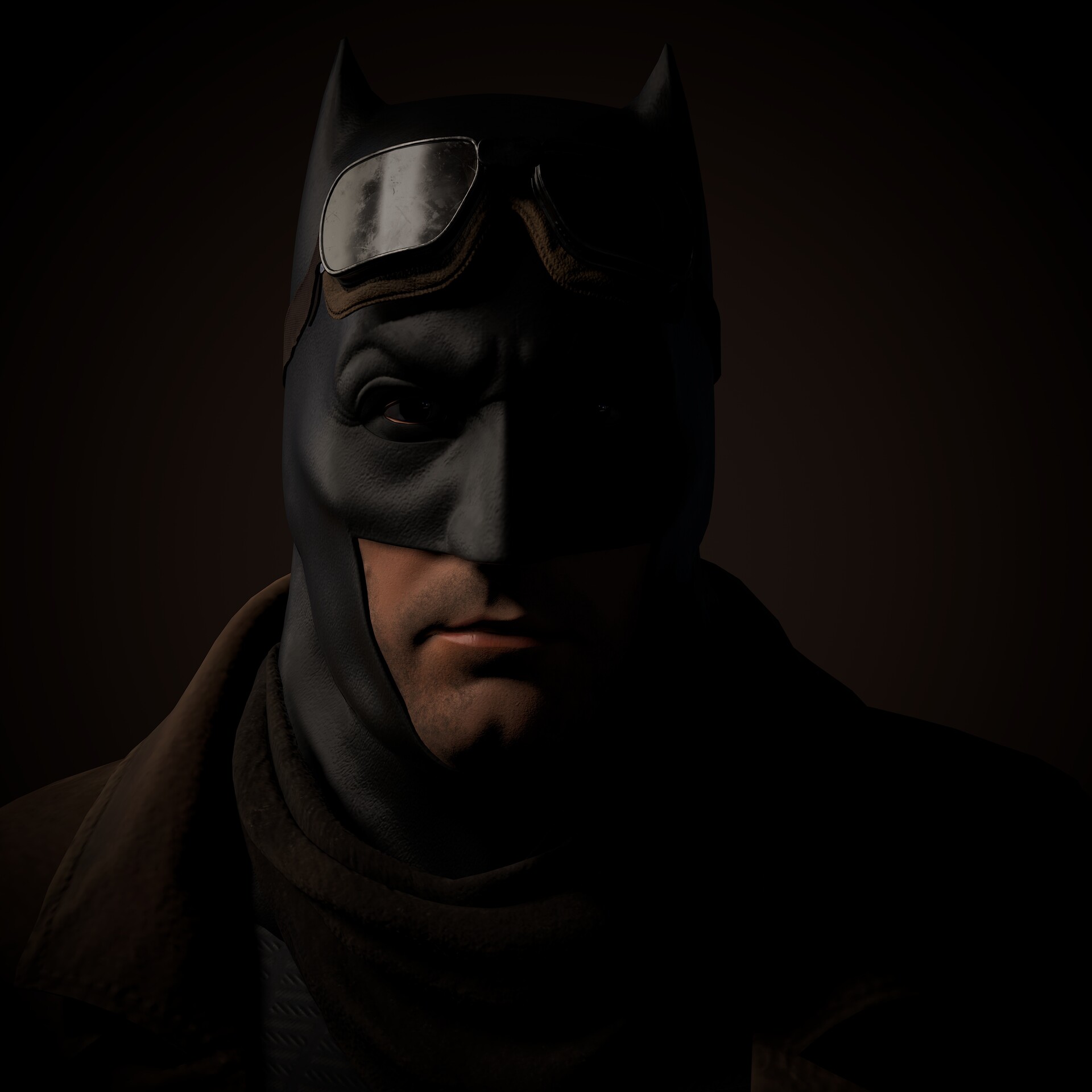 ArtStation - Nightmare Batman-Ben Affleck