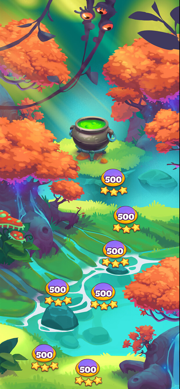 ArtStation - Magic forest map