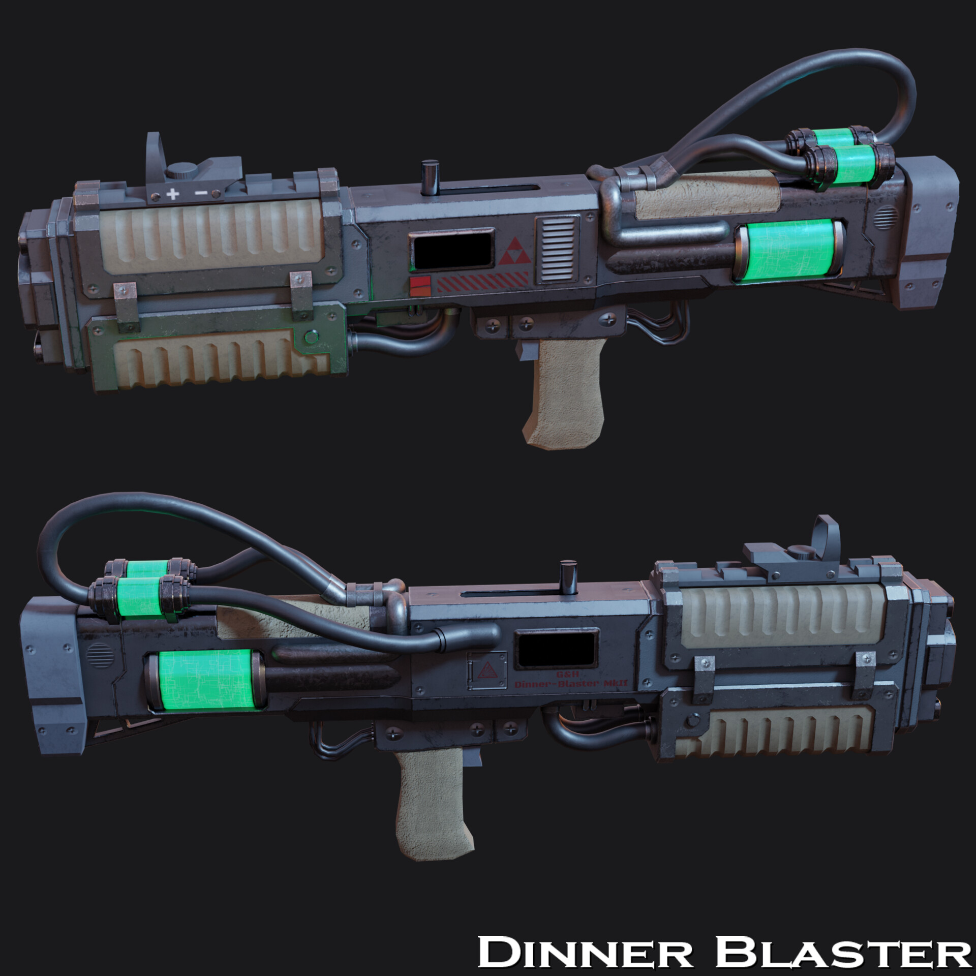 ArtStation - Dinner Blaster